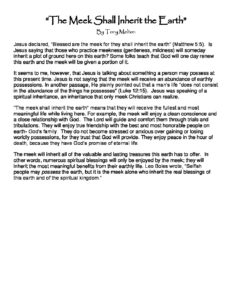 The-Meek-Shall-Inherit-the-Earth